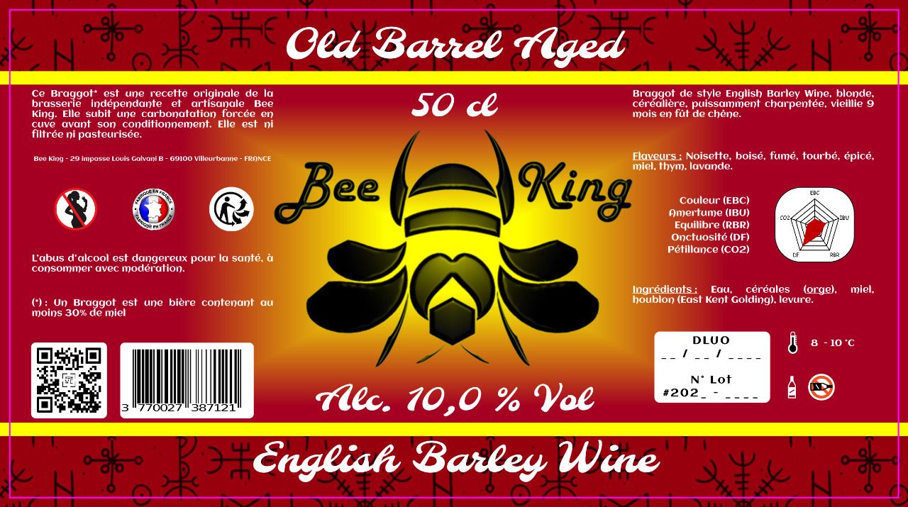 Old Barrel Aged - English Barley wine - Beeking